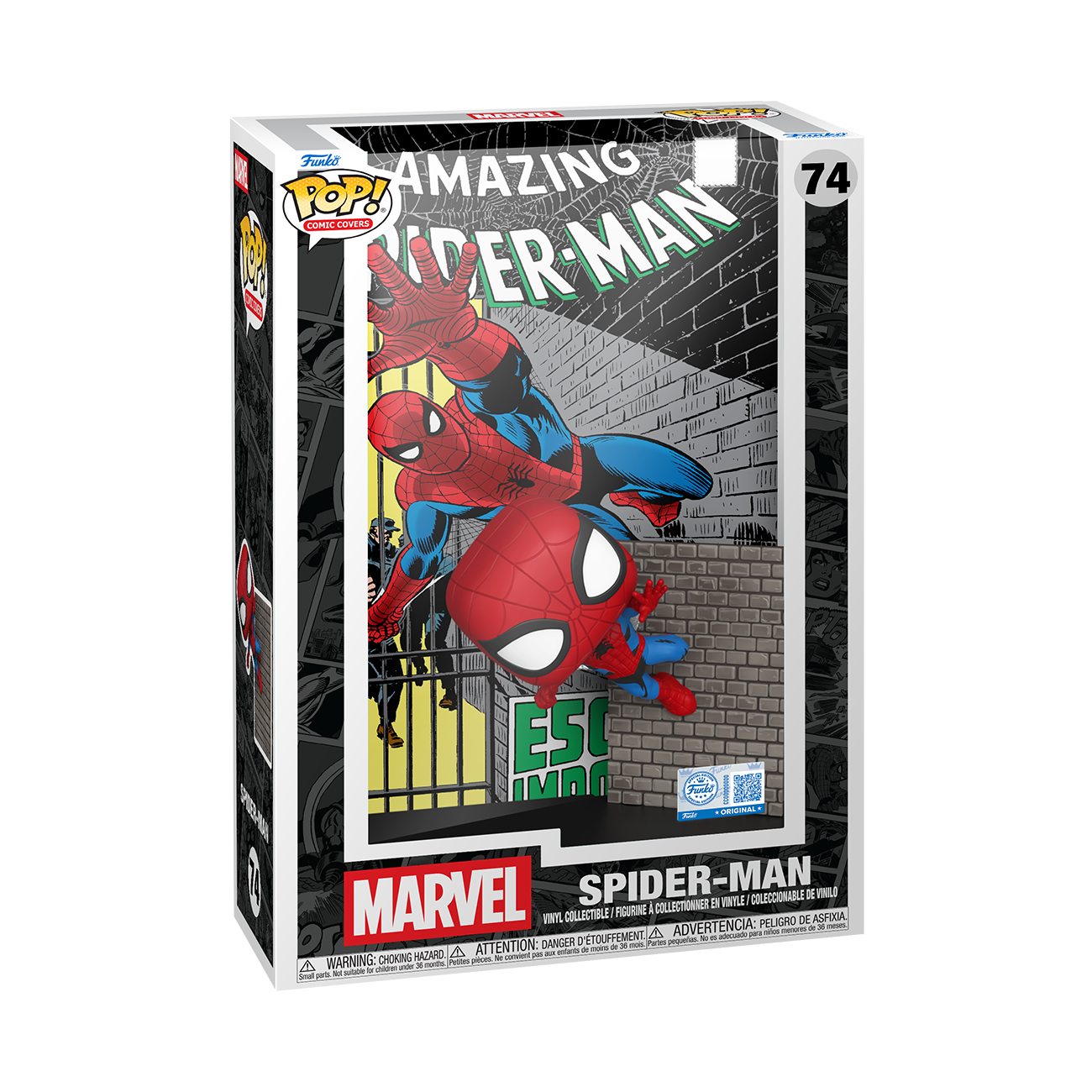 POP Comic Cover Marvel Spider-Man 65 Funko Pop Vinyl Merchandise ...