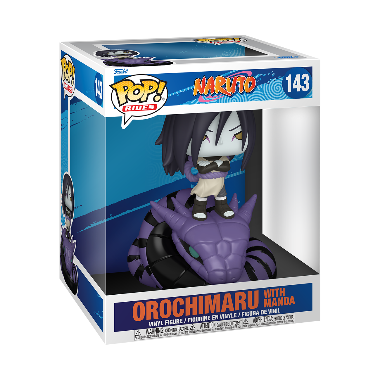 POP! Rides: Naruto Classic – Orochimaru w/ Manda Funko POP! Vinyl ...
