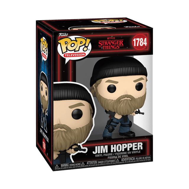 Stranger Things Jim Hopper Funko POP Vinyl | Zavvi.nl