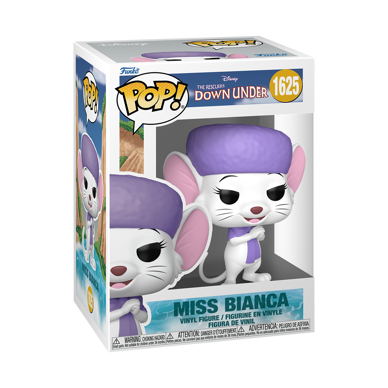 Chase Variant Collectible Funko Rewind: The Rescuers Bianca Figure ...
