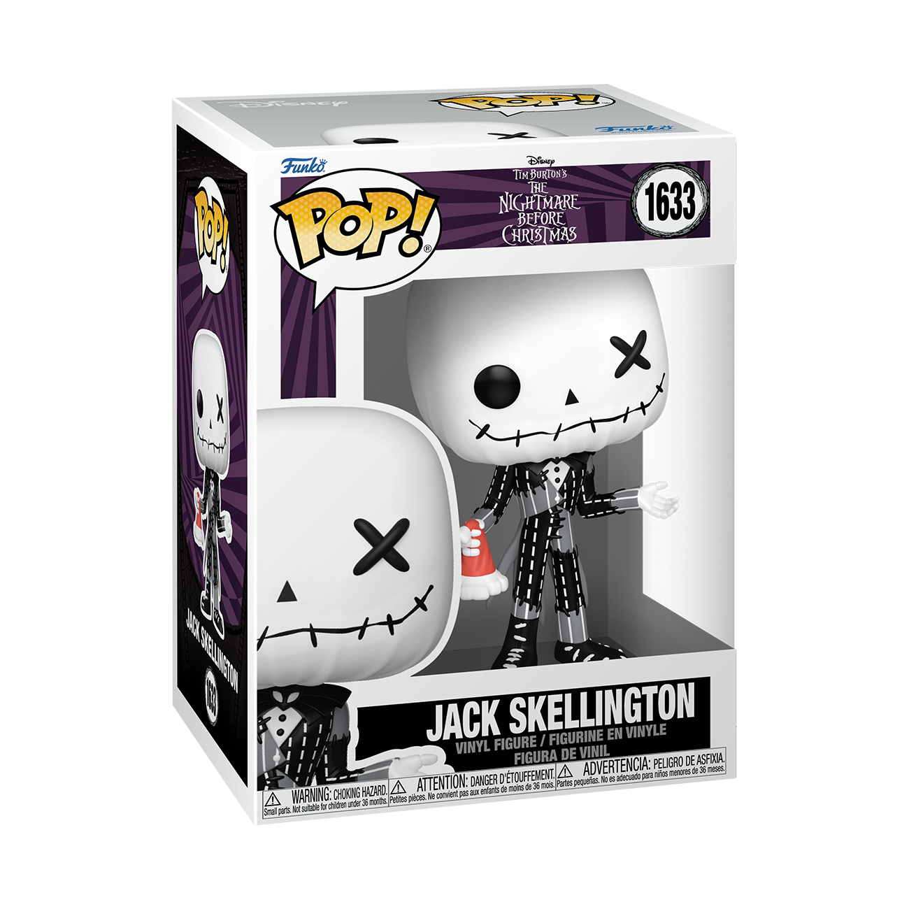 Disney A Nightmare Before Christmas Patchwork Jack Funko POP Vinyl ...