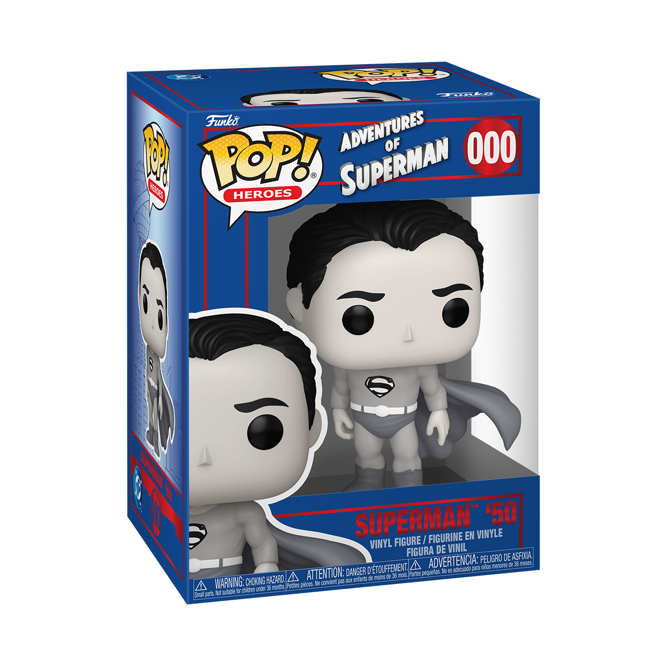 POP Heroes Superman Through the Ages 1950 Funko POP Vinyl Merchandise ...