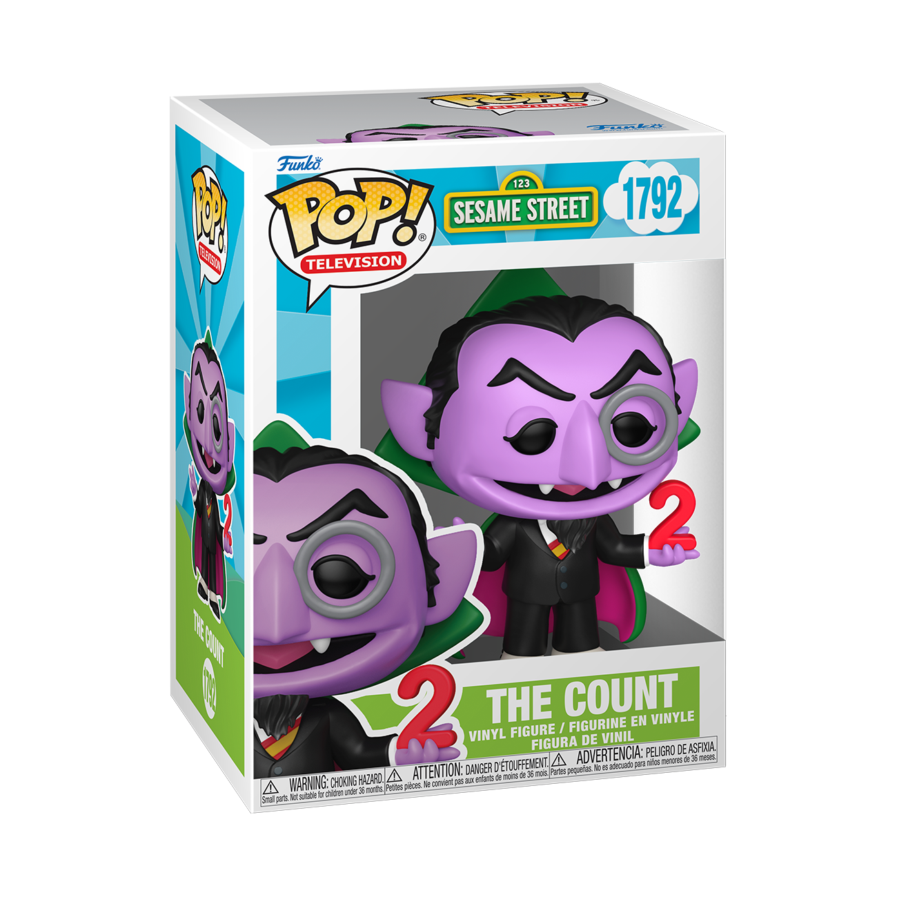 Sesame Street The Count Funko POP Vinyl Merchandise - Zavvi UK