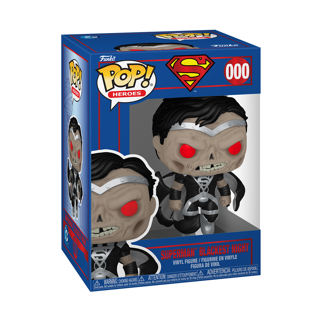 POP Heroes Superman Through the Ages Blackest Night Funko POP Vinyl ...