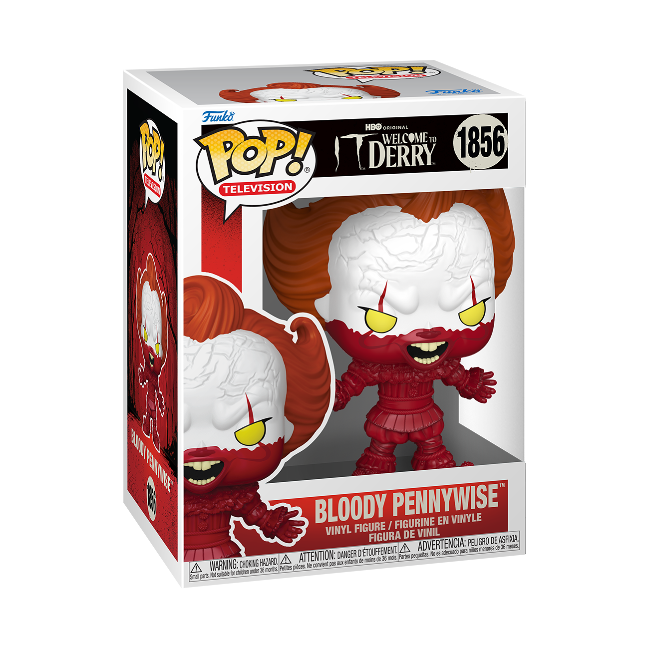POP! Television: Welcome to Derry – Bloody Pennywise Funko POP! Vinyl ...