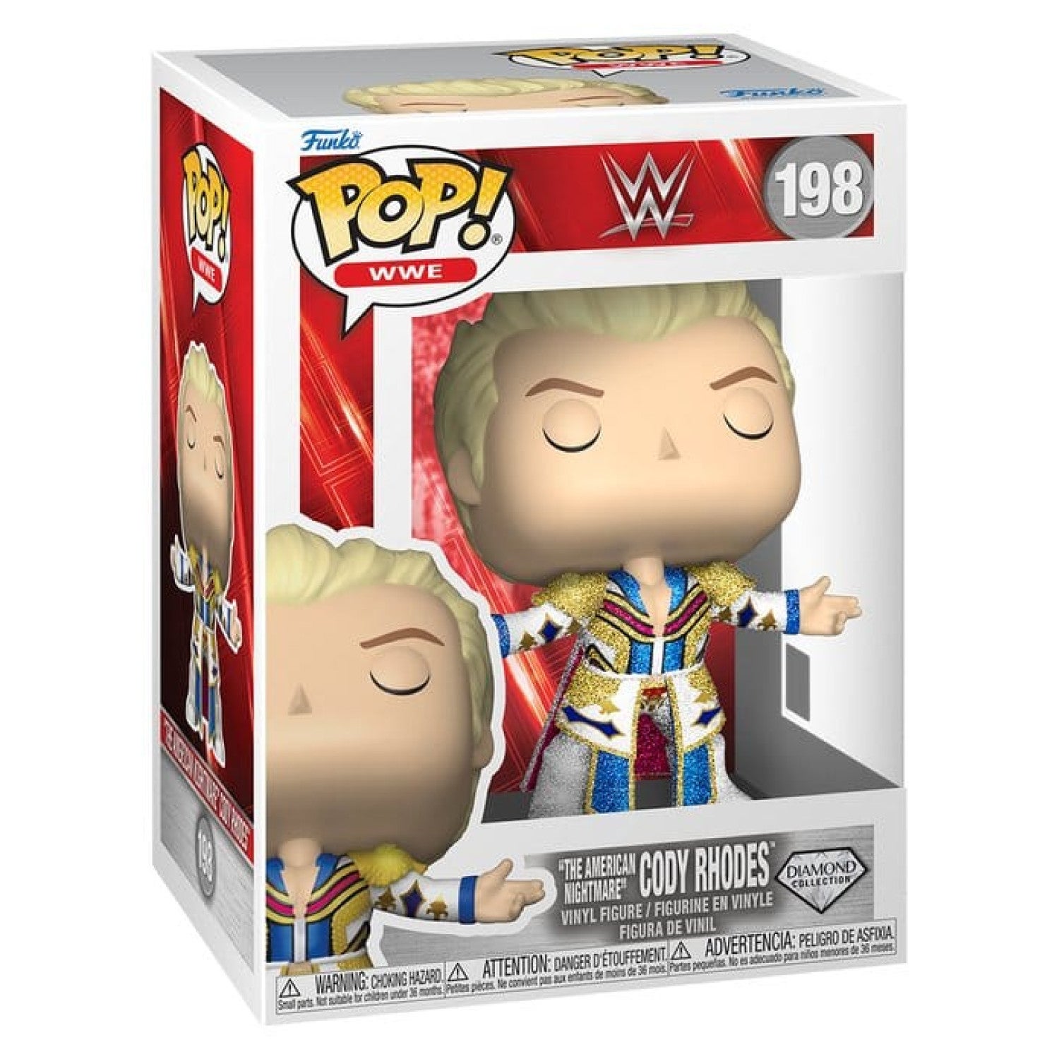 WWE Funko POP! Cody Rhodes Vinyl Figure Merchandise - Zavvi UK