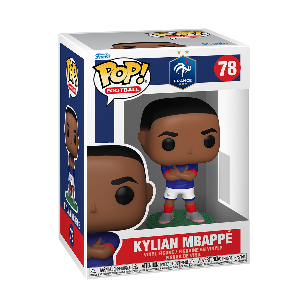 France National Football Team Funko POP! Kylian Mbappé Vinyl Figure ...