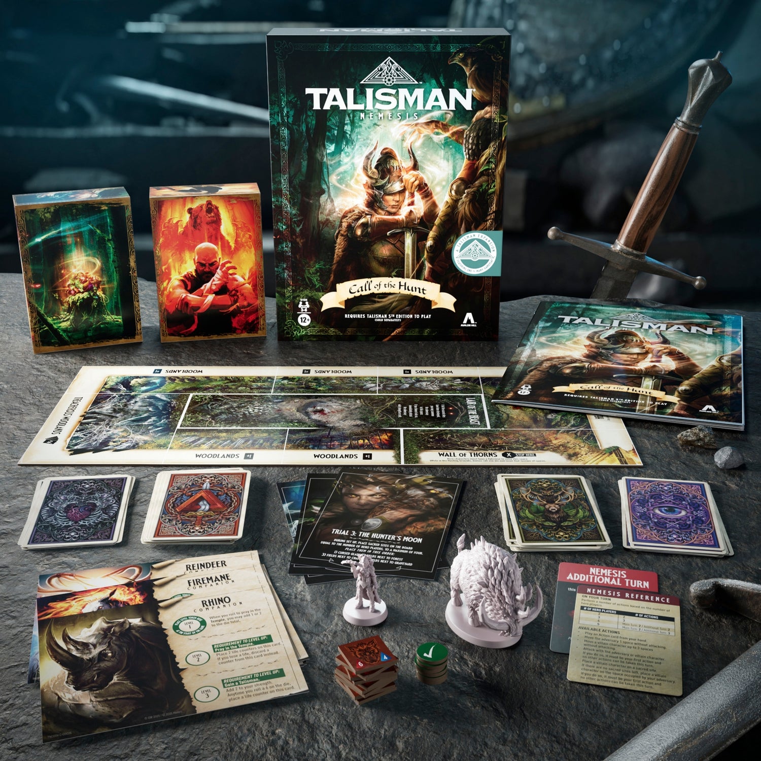 Talisman Nemesis: Call of the Hunt Expansion, Requires Talisman 5th Ed ...