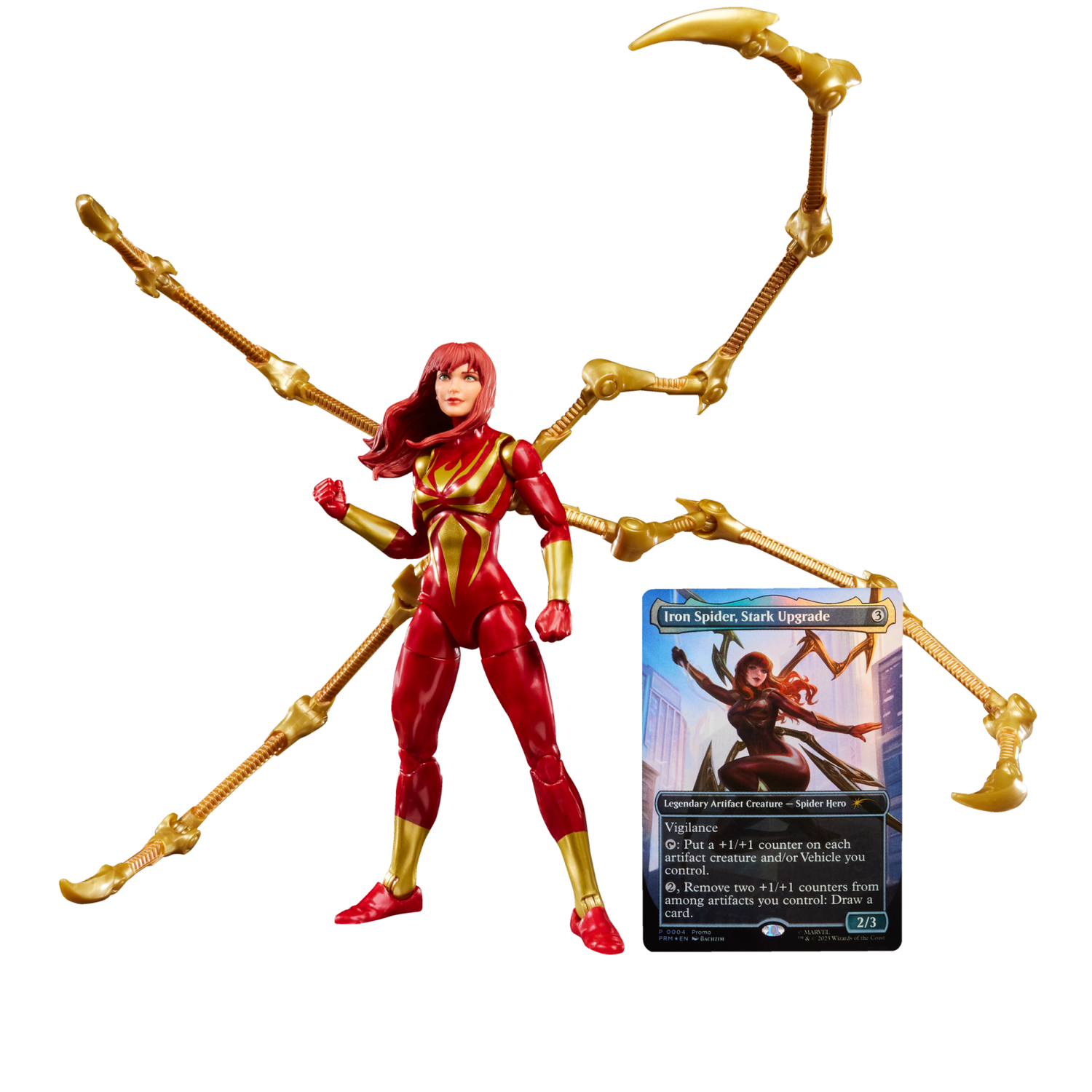 Hasbro Marvel Legends Spider-Man x Magic: The Gathering Mary Jane Iron ...
