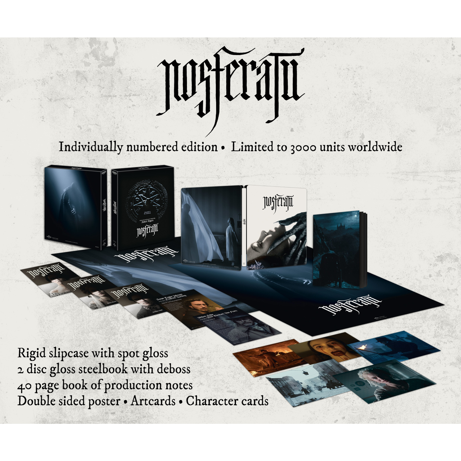 Nosferatu Ultimate Collector’s Edition 4K Ultra HD SteelBook 4K - Zavvi UK