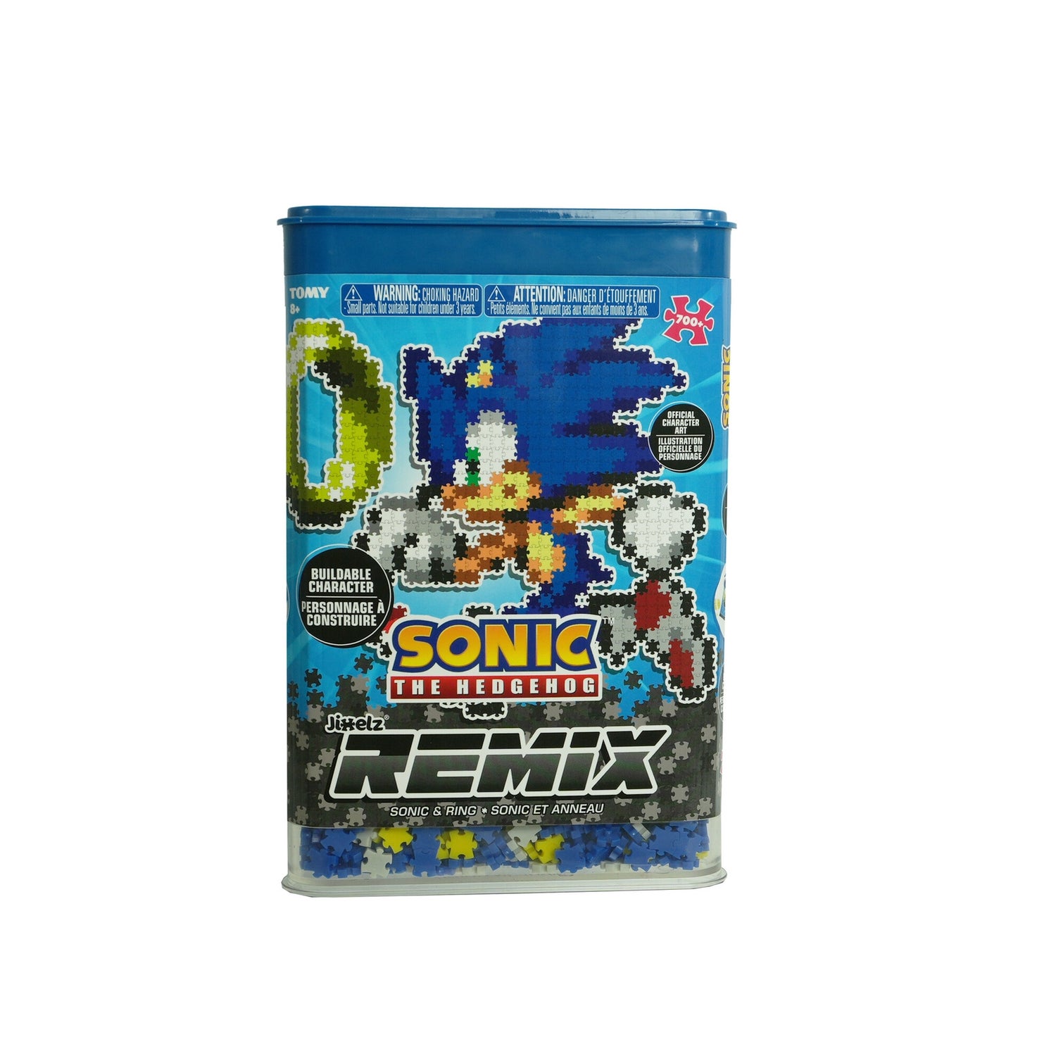 Jixelz Remix Sonic the Hedgehog Sonic & Coin 750pc Set Merchandise ...