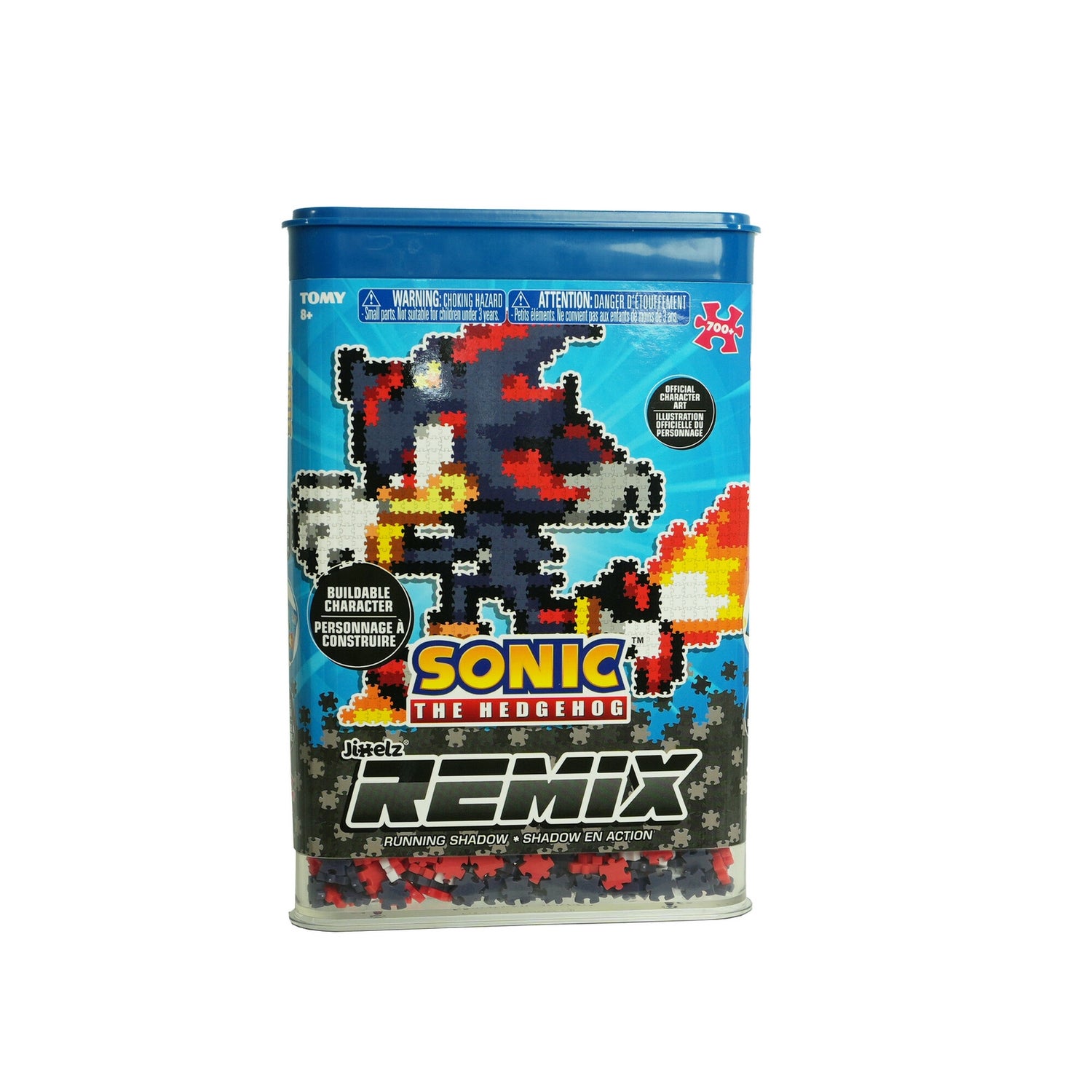 Jixelz Remix Sonic the Hedgehog Shadow 750pc Set Merchandise - Zavvi US