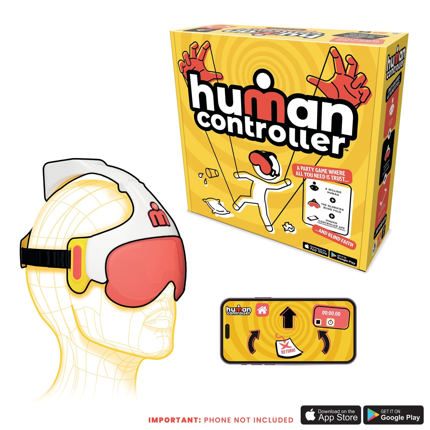 Human Controller Party Game Merchandise - Zavvi UK