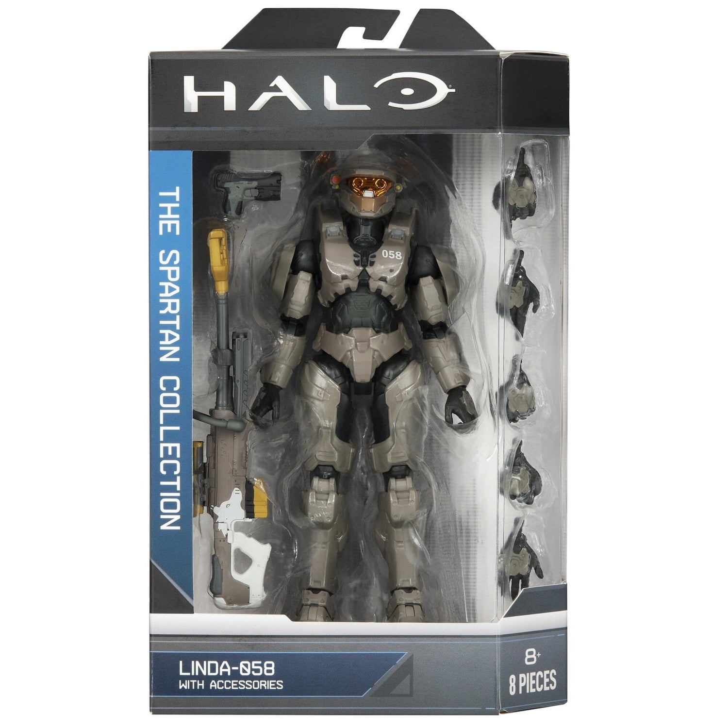 Halo The Spartan Collection Series 6 Linda-058 6.5" Action Figure with ...