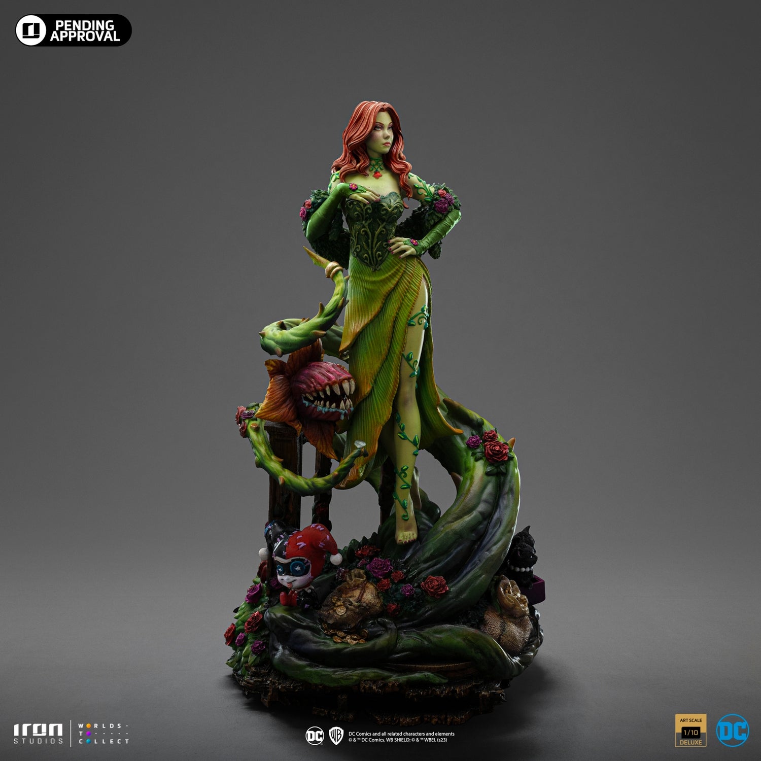 Iron Studios DC Comics Poison Ivy Deluxe Gotham Sirens Art Scale 1/10 ...