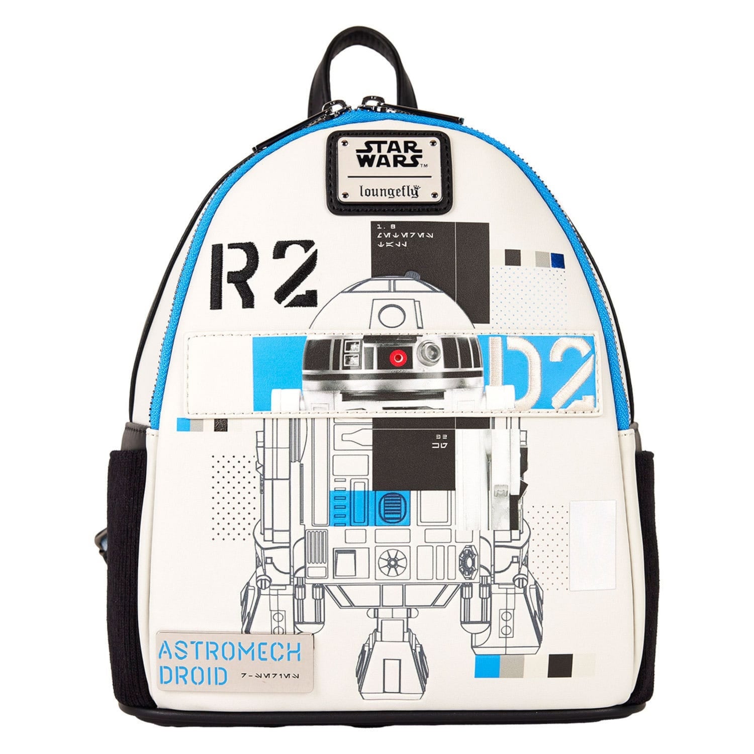 Loungefly Star Wars: The Power of the Force R2-D2 Mini Backpack ...