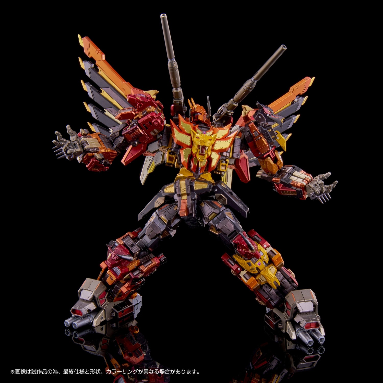 Hasbro Transformers Takara Tomy Am T02 Predaking Combiner Converting Action Figure 15