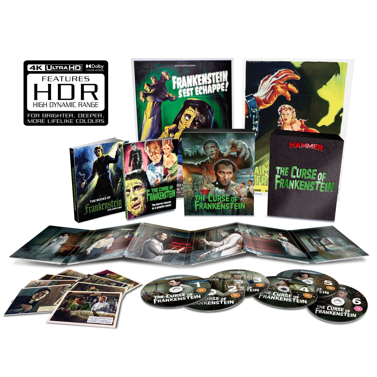 The Curse of Frankenstein Limited Collector's Edition 4K - Zavvi UK