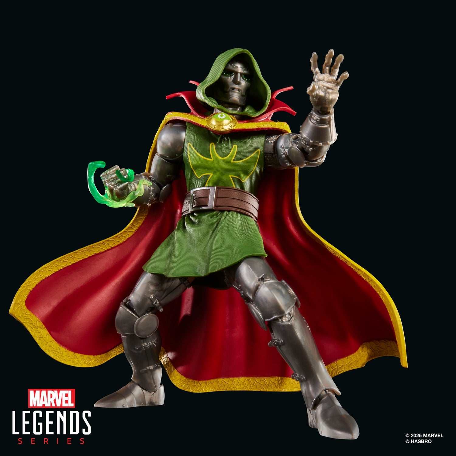 Hasbro Marvel Legends Series Emperor Doom, Fantastic Four Comics Action ...