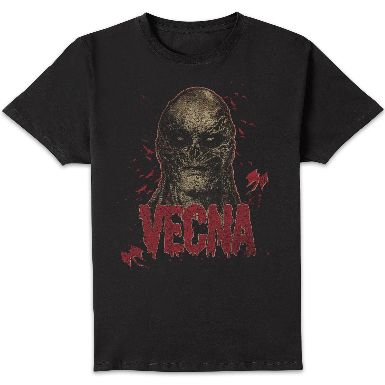 Stranger Things Vecna Horror Unisex T-Shirt - Black Clothing - Zavvi US