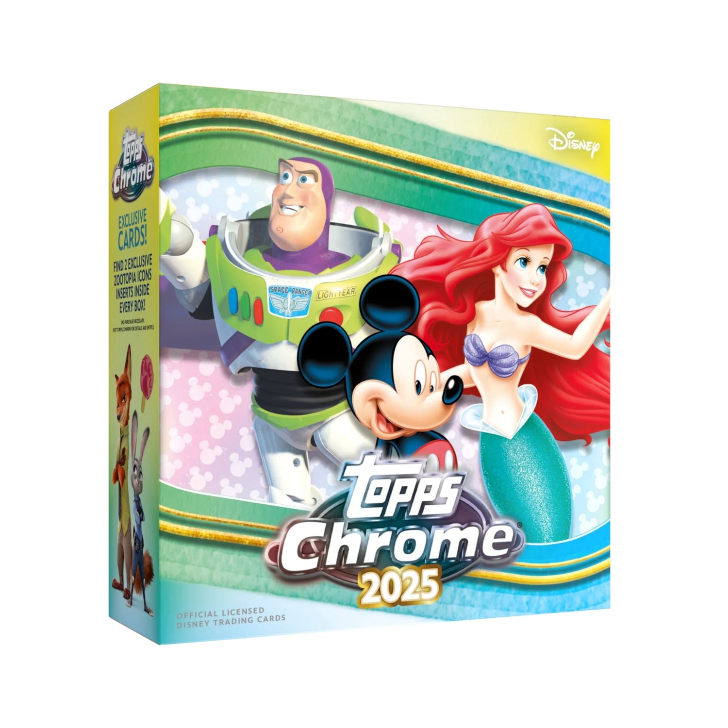 2025 Topps Chrome Disney Mega Box CDU Merchandise - Zavvi UK