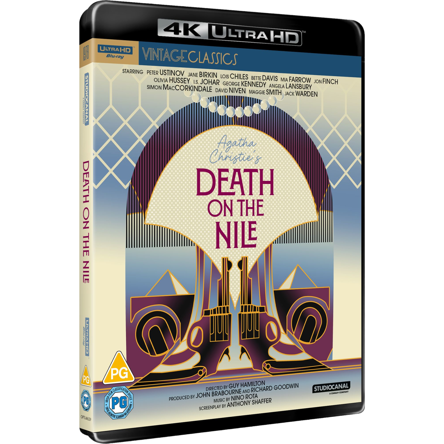 Death on the Nile (Vintage Classics) 4K Ultra HD 4K - Zavvi US