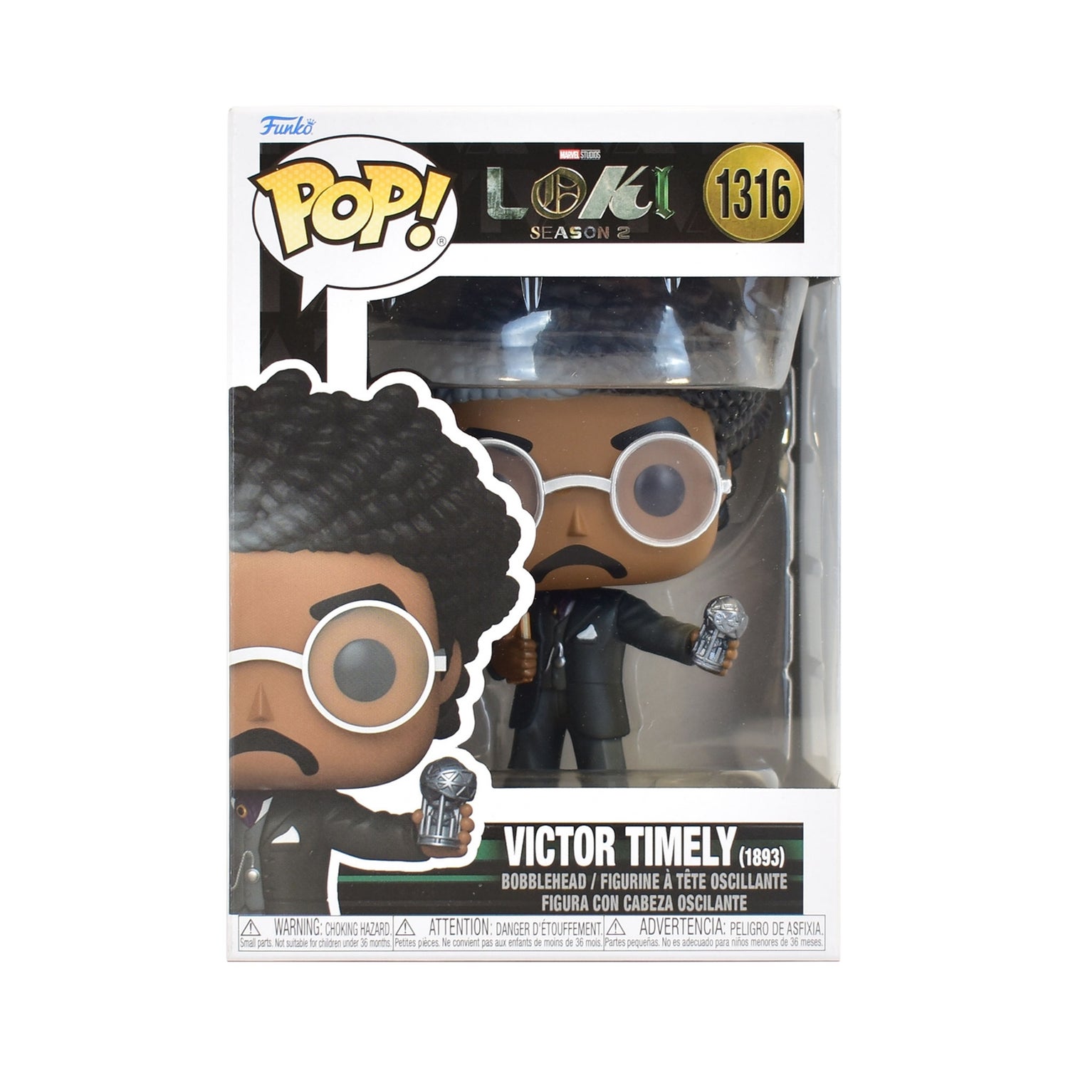 Funko POP Vinyl Marvel Loki S2 Victor Timely (1893) Merchandise - Zavvi UK