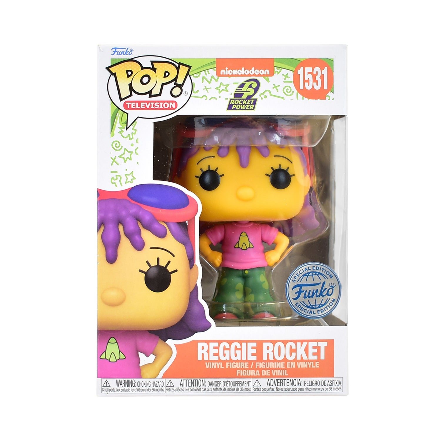 Funko POP Vinyl TV Nick Rewind Reggie Rocket - Special Edition ...
