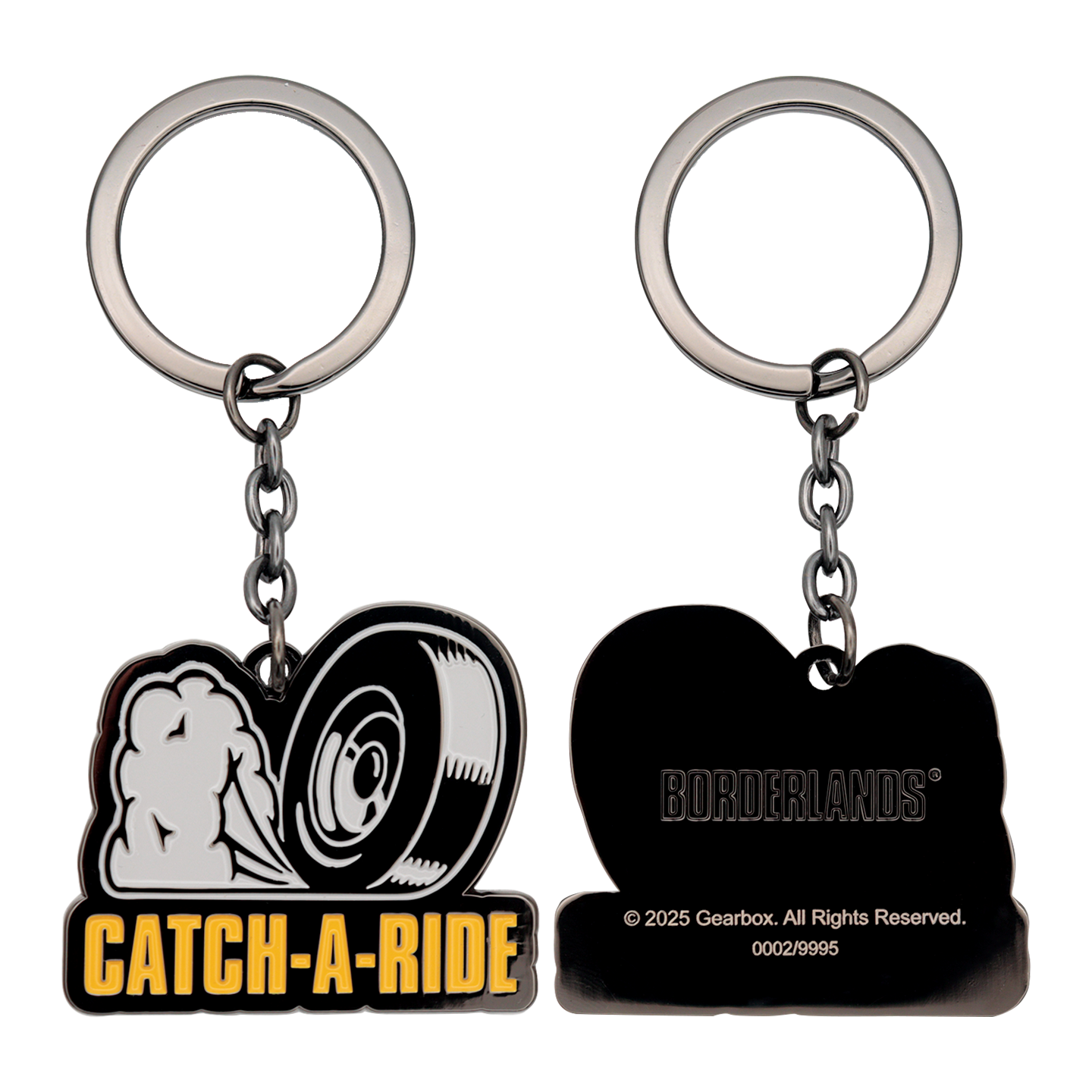 Borderlands Catch-A-Ride Keyring Merchandise - Zavvi UK