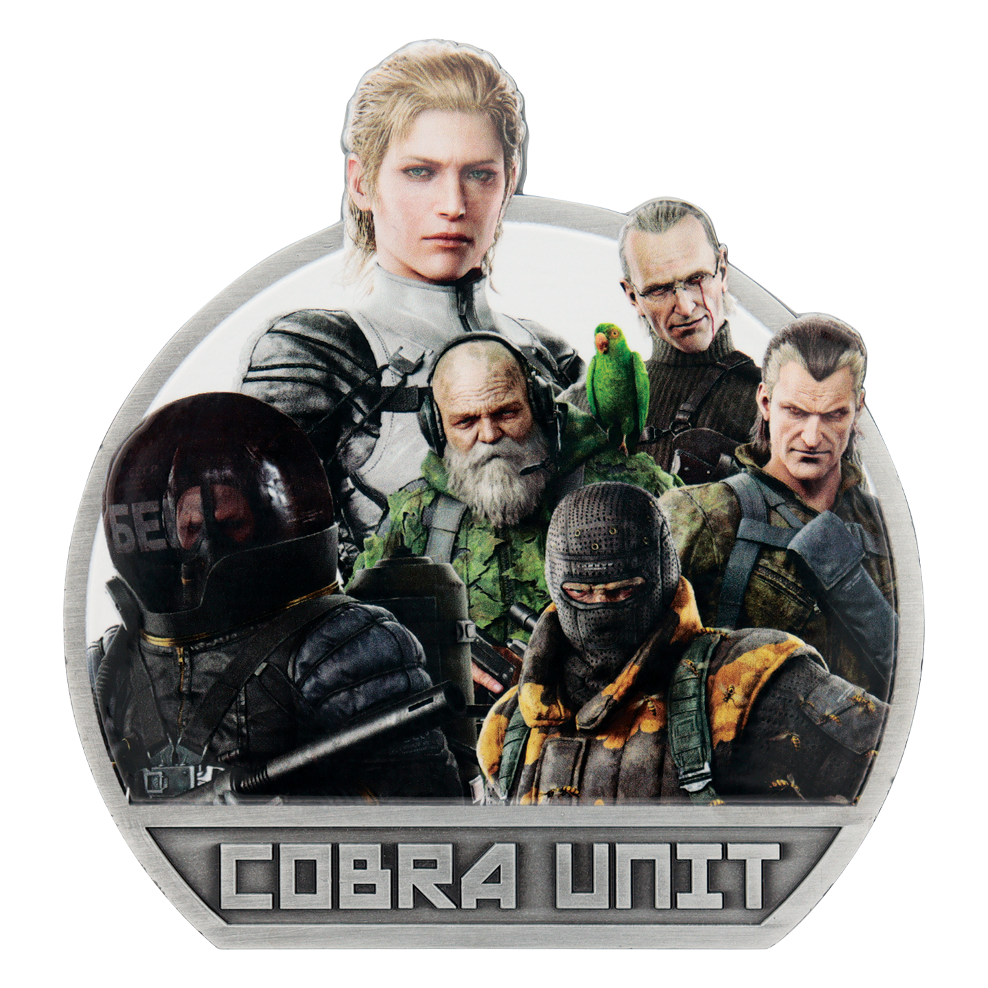 Metal Gear Solid Delta Cobra Unit Medallion Merchandise - Zavvi US