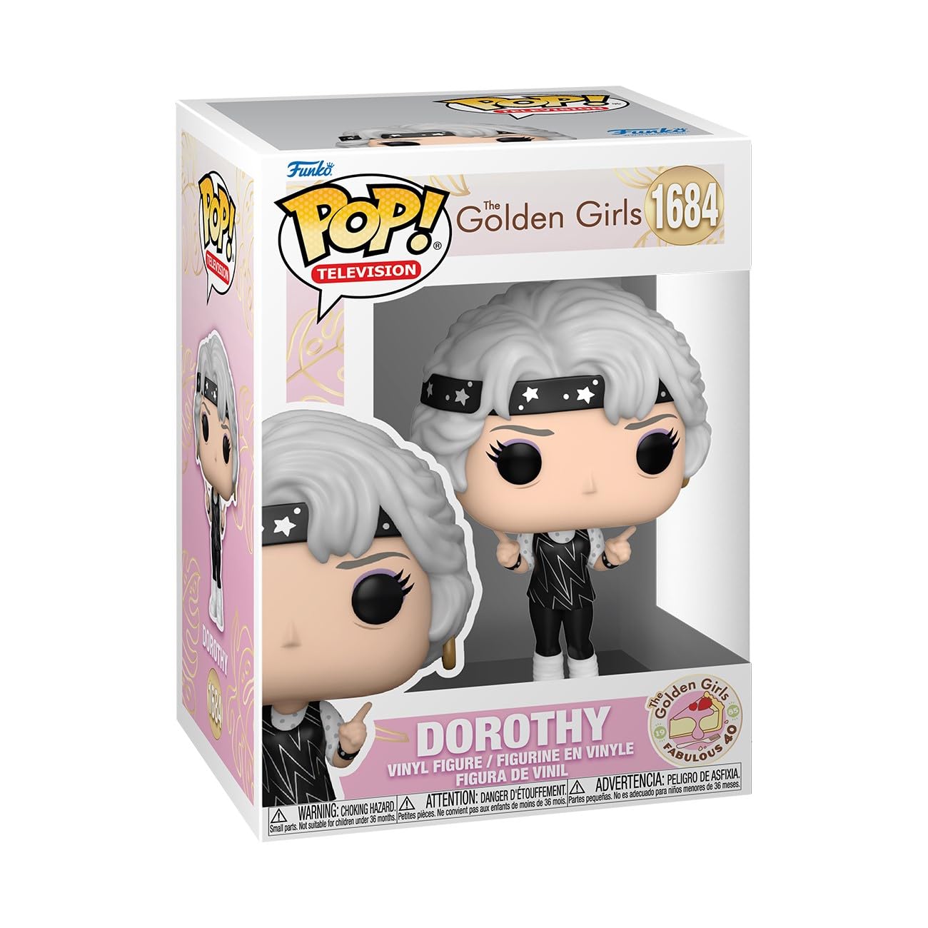 The Golden Girls Dorothy Funko Pop! TV 40th Anniversary Vinyl Figure ...