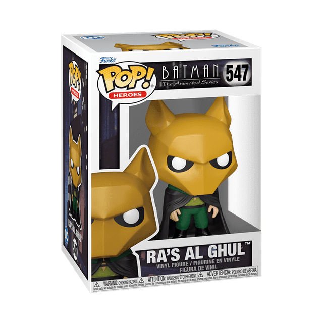 Batman: The Animated Series Ras al Ghul Funko Pop! Animation Series 5 ...