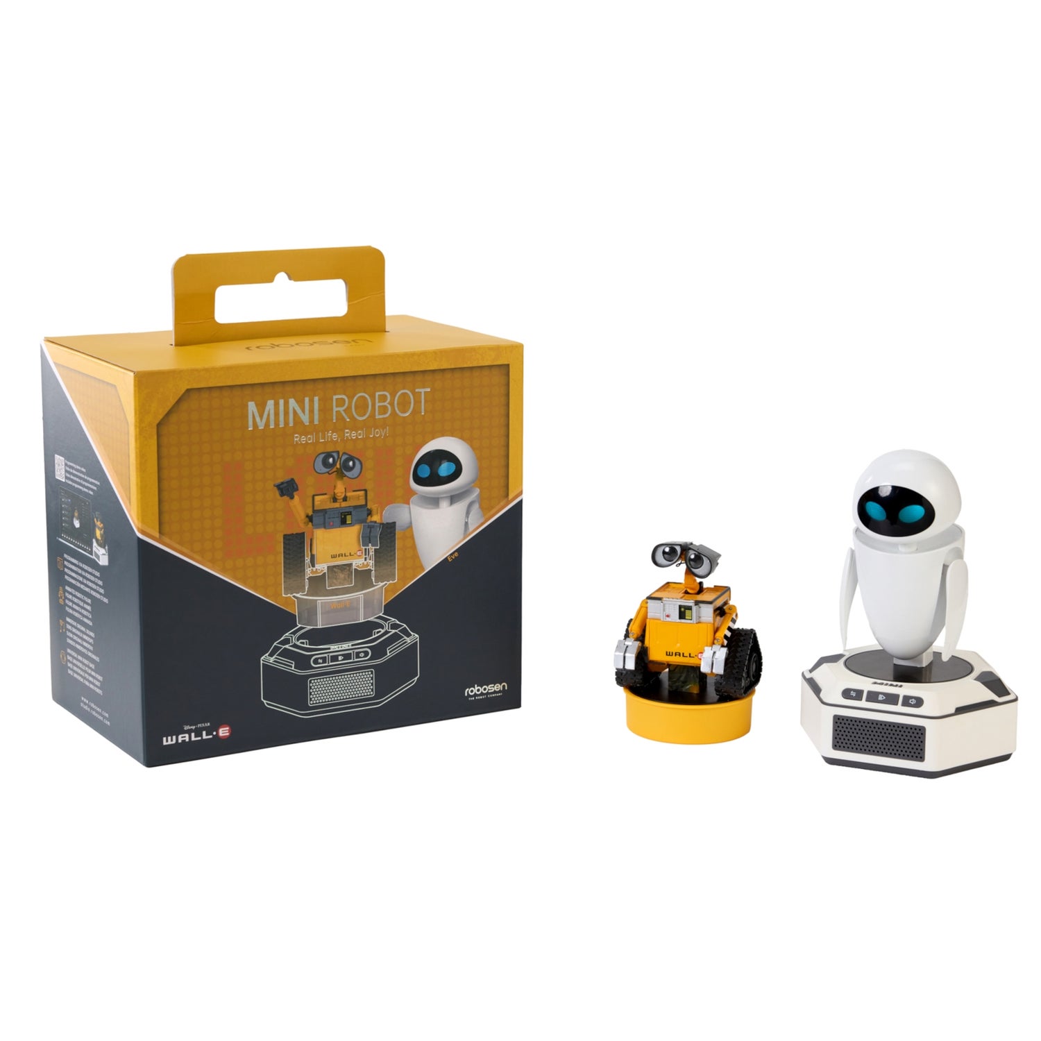 Robosen Mini Robot WALL-E Collector's Set Wall-E & Eve Merchandise - Zavvi UK