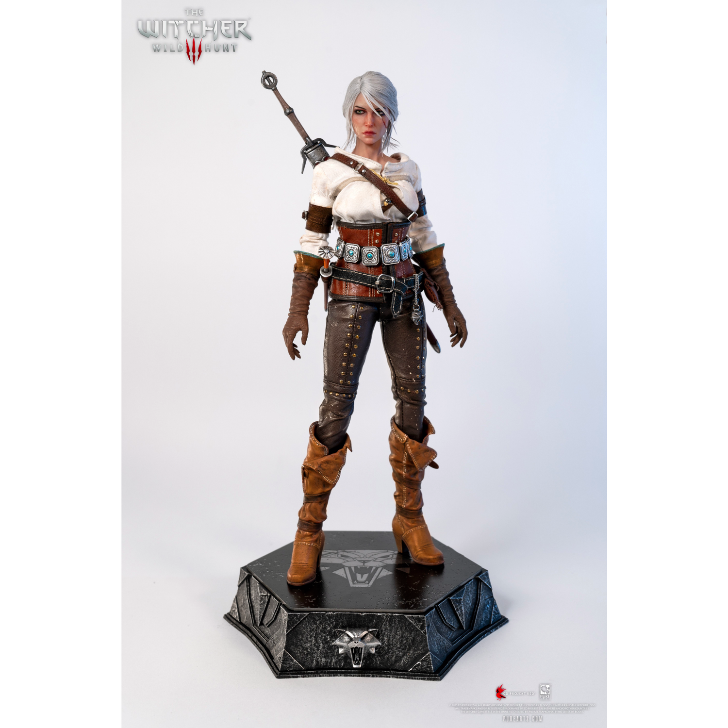 PureArts THE WITCHER : Ciri of Cintra 1/6 Scale Articulated Figure ...
