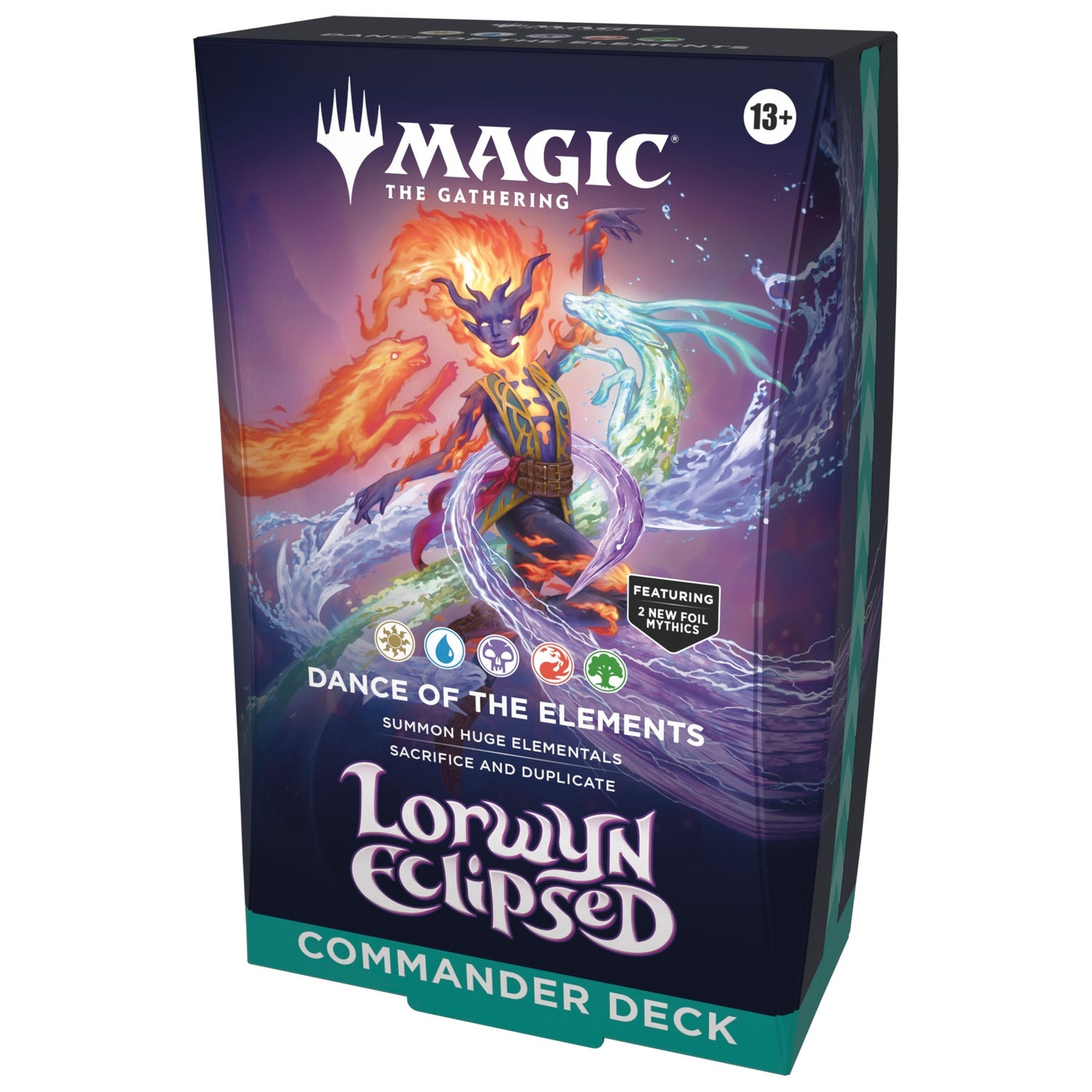 Magic: The Gathering | Lorwyn Eclipsed Dance of the Elements Commander Deck Toys | Zavvi Australia