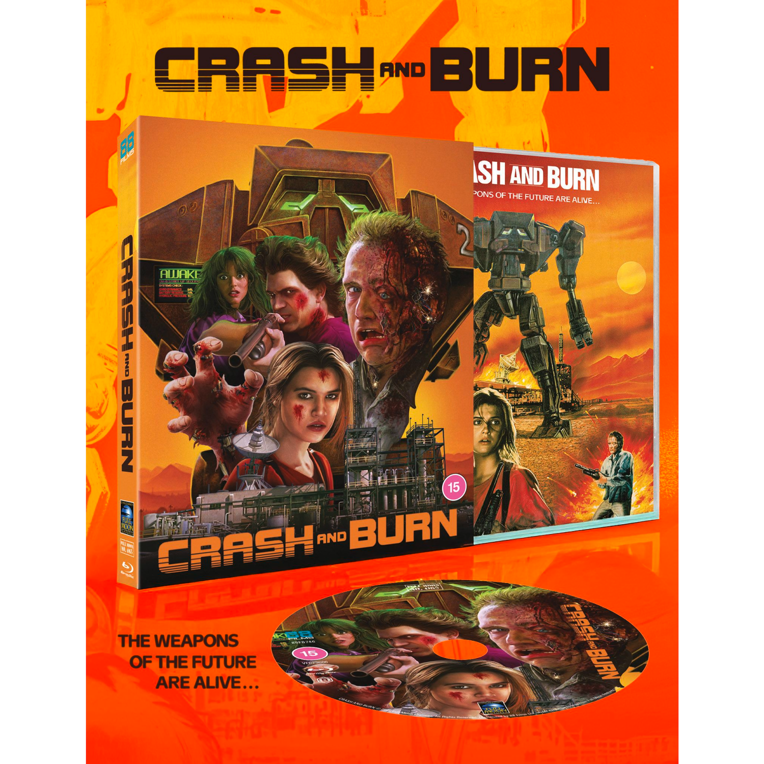 Crash and Burn Blu-ray - Zavvi US