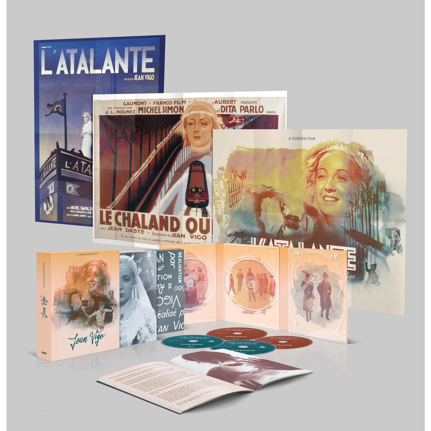 JEAN VIGO A CURZON COLLECTION - 4K ULTRA HD & Blu-ray Limited Edition ...