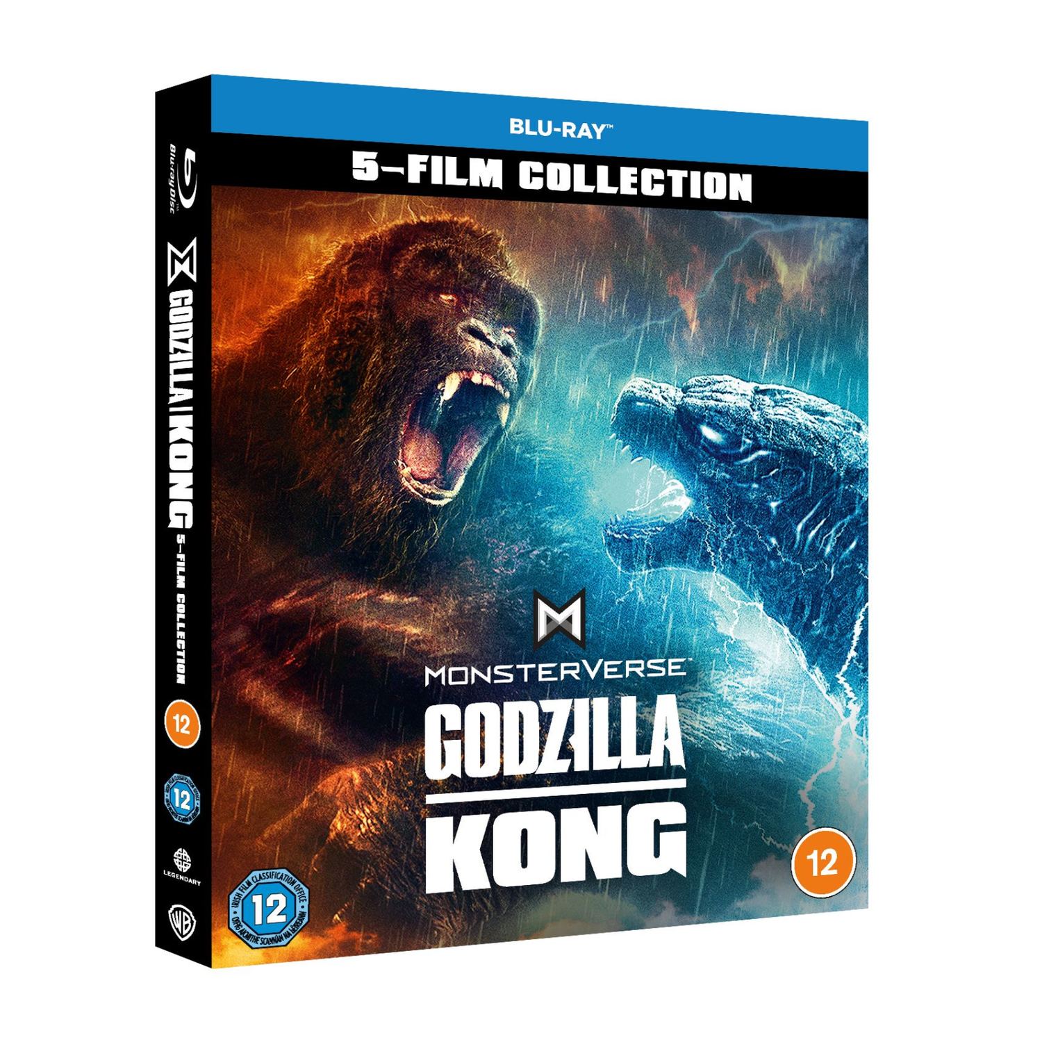 Monsterverse - Godzilla King Kong 5-Film Collection Blu-ray | Zavvi ...
