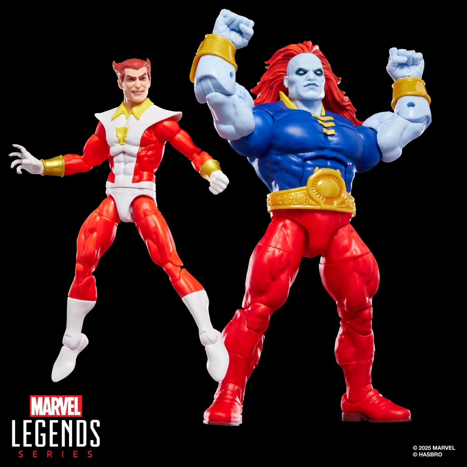 Hasbro Marvel Legends Series Marvel’s Starfox & Champion of the Universe, Two 6" Action Figures ...