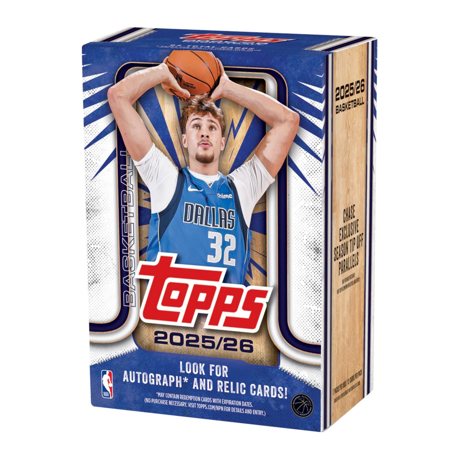 2025 Topps NBA Value Box Toys - Zavvi US