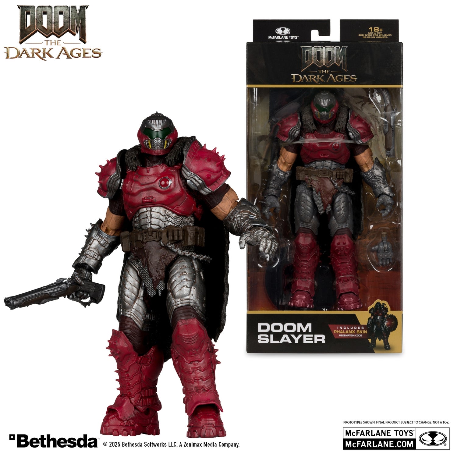 McFarlane Toys Doom Slayer (Doom: The Dark Ages) 7" Action Figure ...