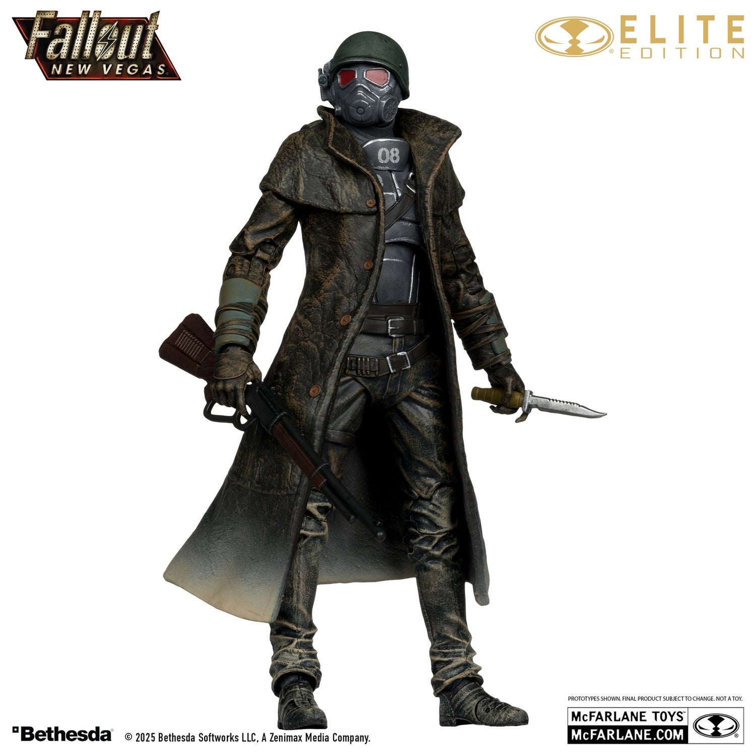 McFarlane Toys Mcfarlane Elite Edition Fallout 76 NCR Ranger 7" Action ...