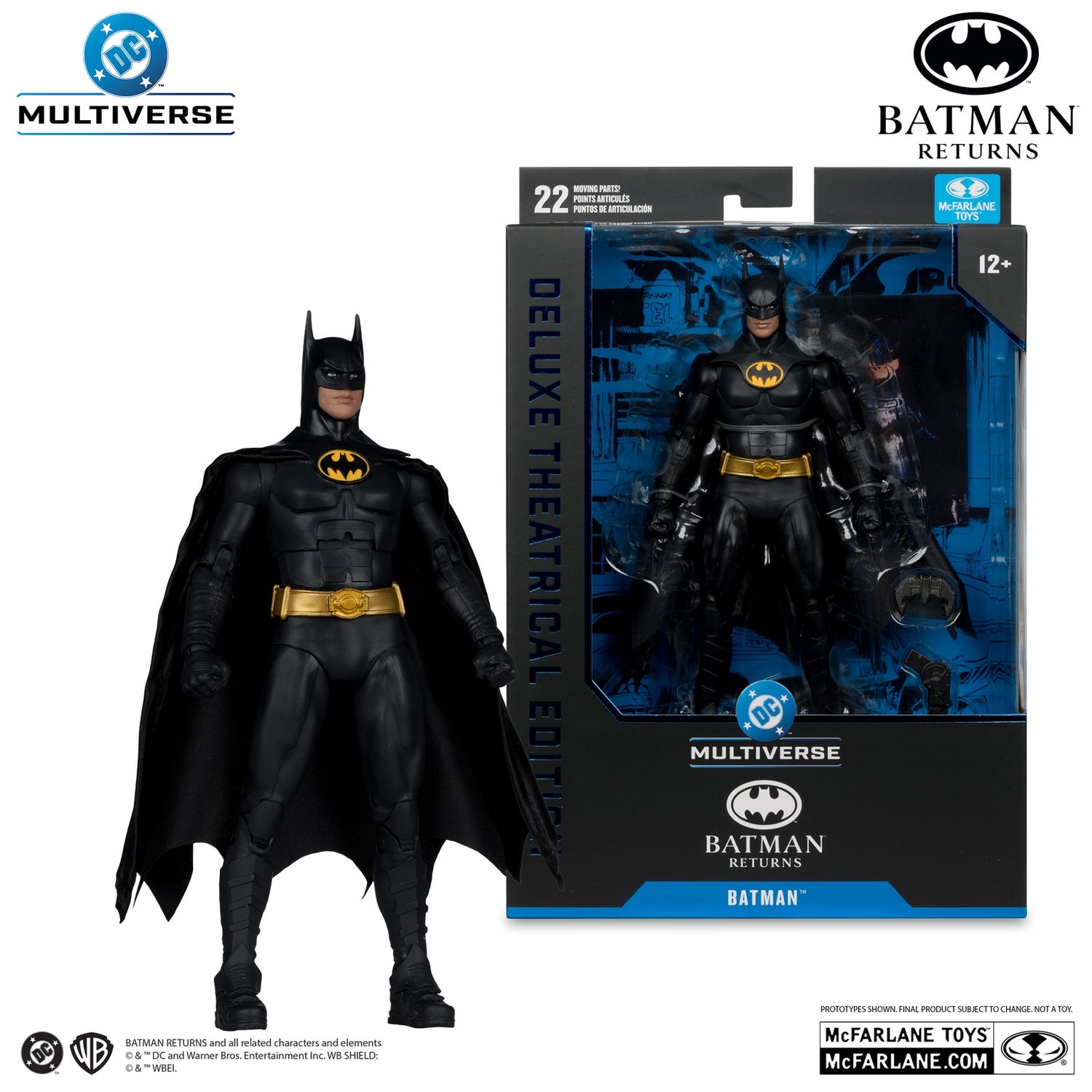 McFarlane Toys DC Theatrical Deluxe Wave 2 Batman (Batman Returns) 7 ...