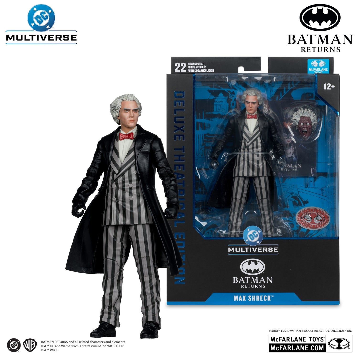 McFarlane Toys DC Theatrical Deluxe Wave 2 Max Shreck (Batman Returns ...
