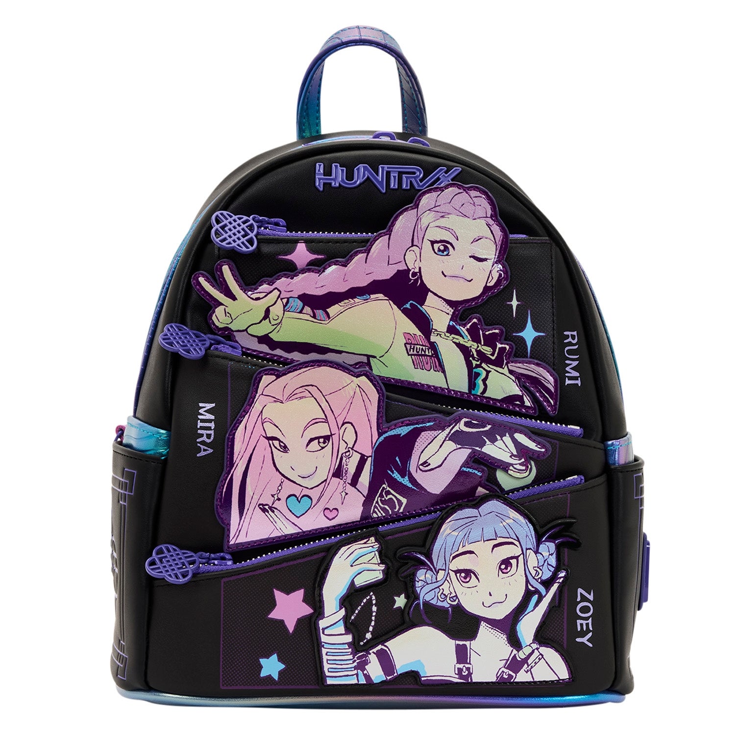 Loungefly K-Pop Demon Hunters Huntrix Mini Backpack Merchandise - Zavvi UK