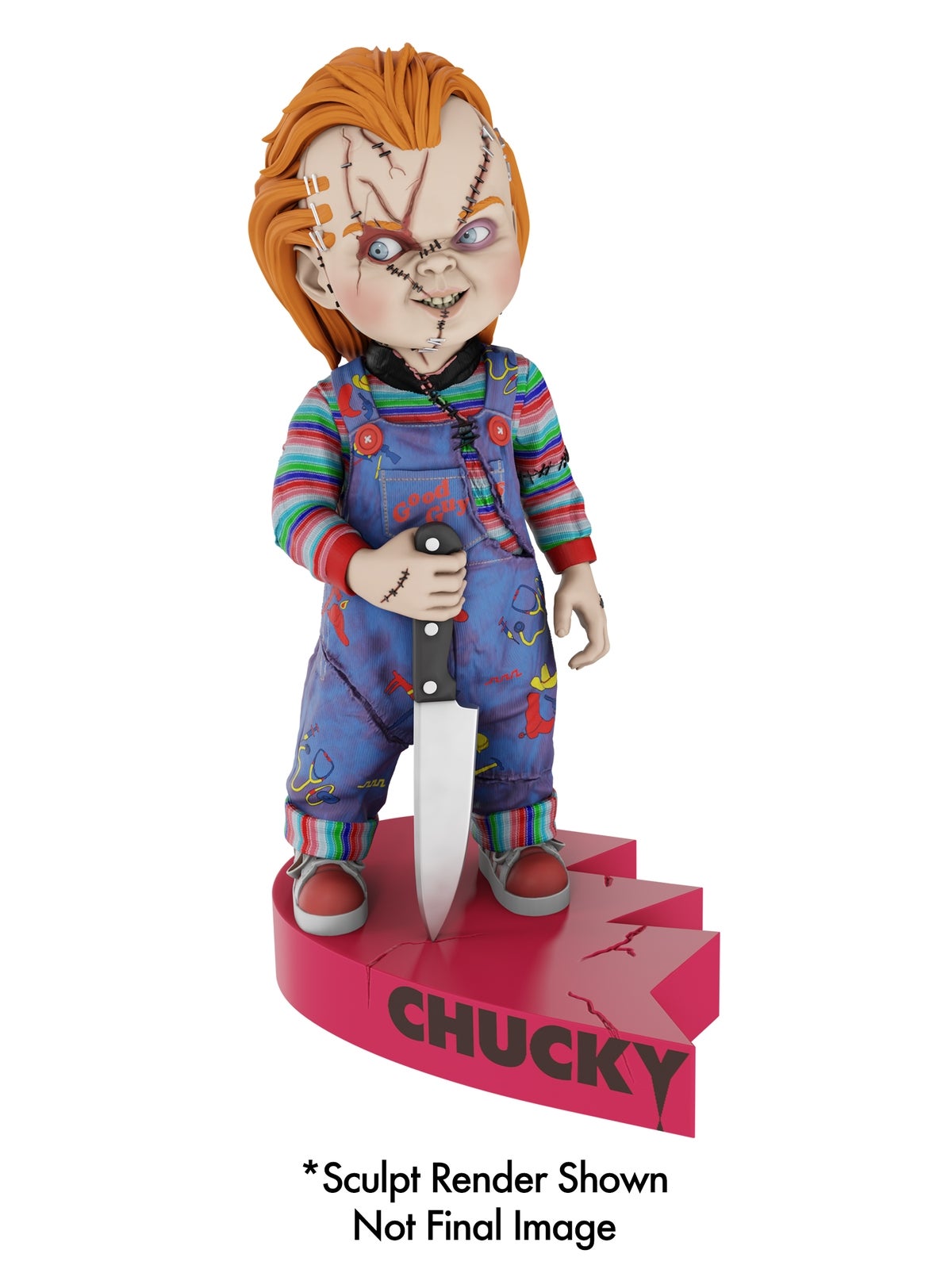 Bride of Chucky - Head Knocker - Chucky ﻿(Heart Connect Base) Toys ...