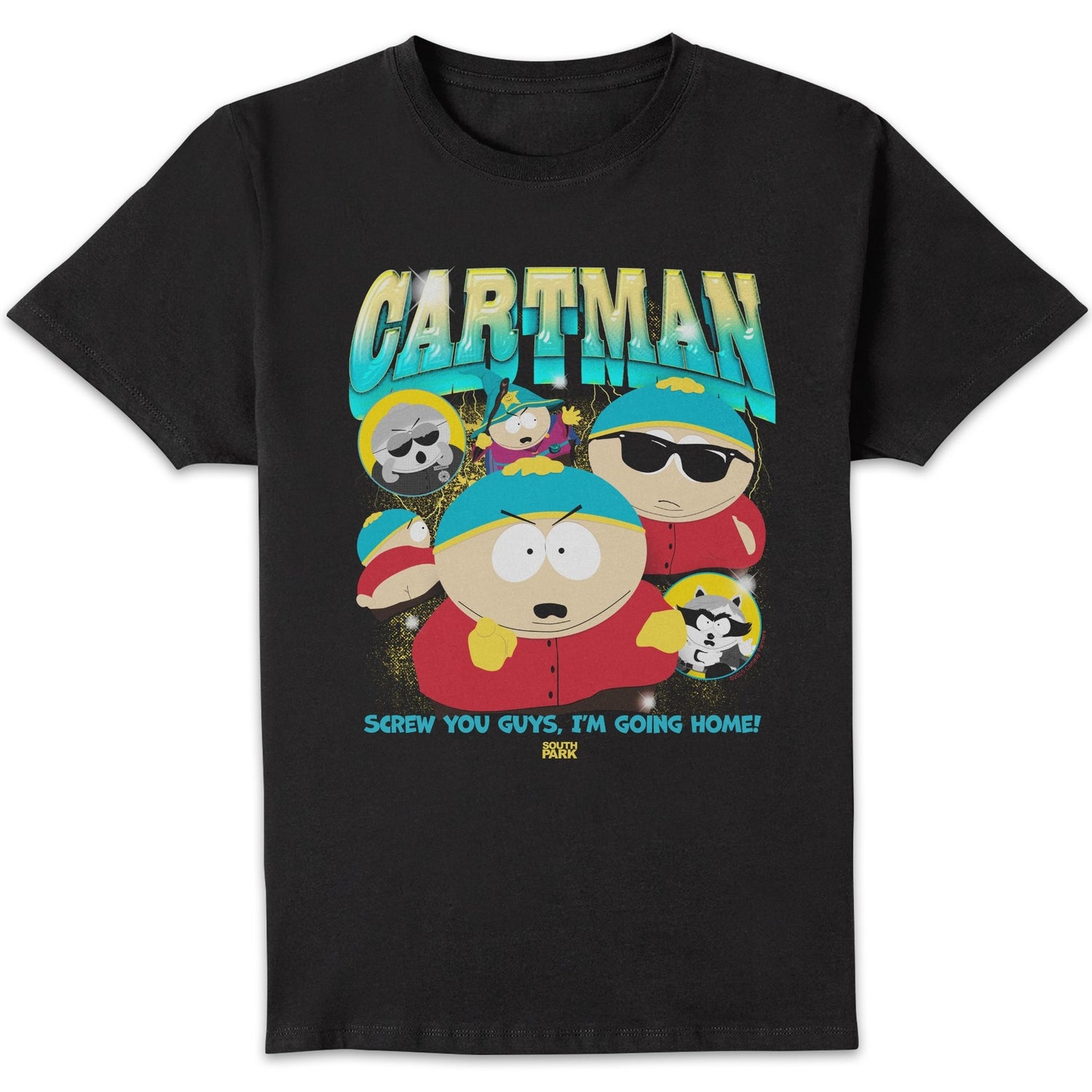 South Park Cartman Bootleg Unisex T-Shirt - Black Clothing - Zavvi UK