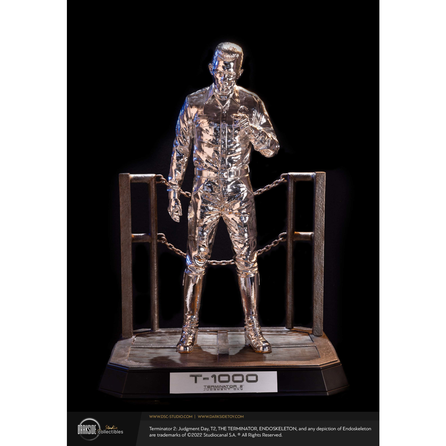 T-1000 Liquid Metal Terminator 2: Judgment Day 30th Anniversary 1/3 ...