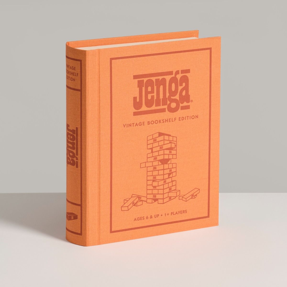 WS Game Company Jenga Vintage Bookshelf Edition Board Game Merchandise ...