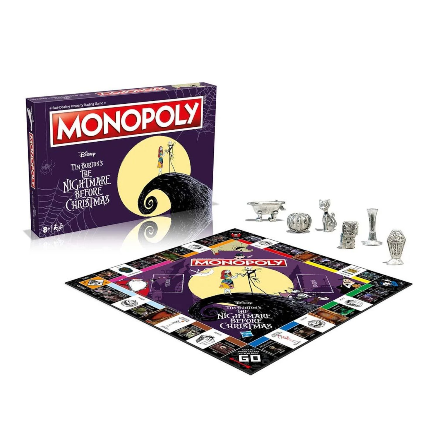Nightmare Before Christmas Monopoly Board Game Toys - Zavvi UK